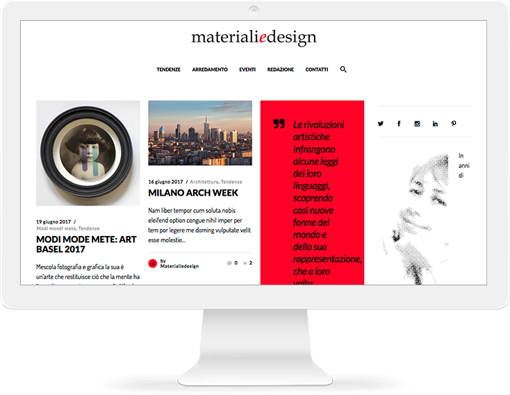 materialiedesign | il magazine di design, arredamento e architettura